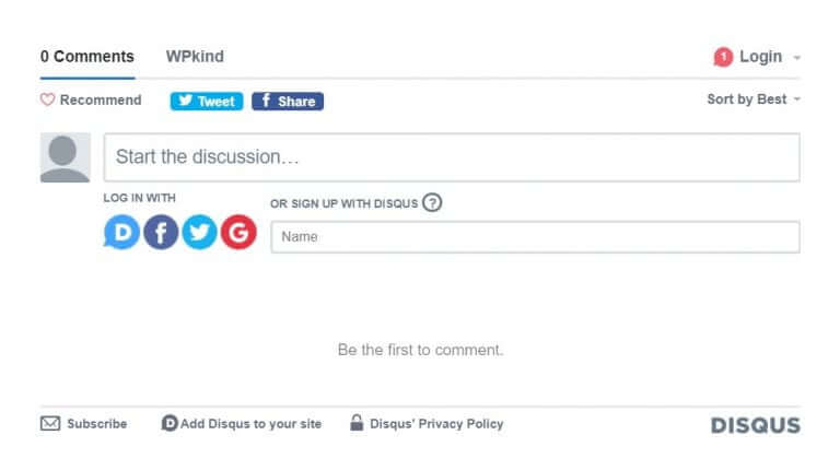 How to Use Disqus Comments on Your Wordpress Blog - WPkind