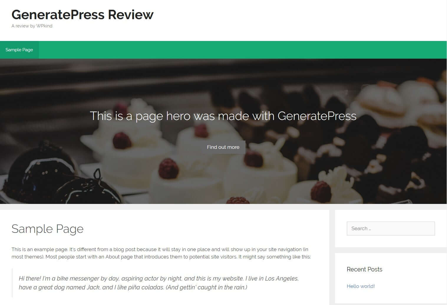GeneratePress Review - The Best Theme In WordPress History - WPkind