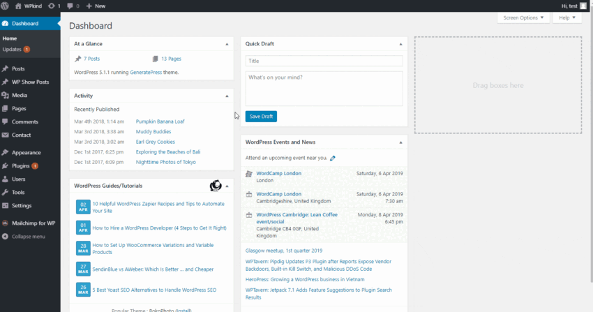 How to Add a WordPress Navigation Menu - WPkind