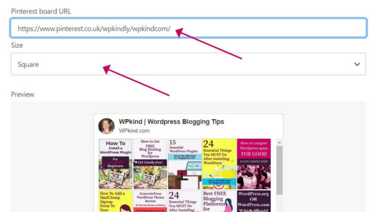 How To Add A Pinterest Widget on Your WordPress blog - WPkind