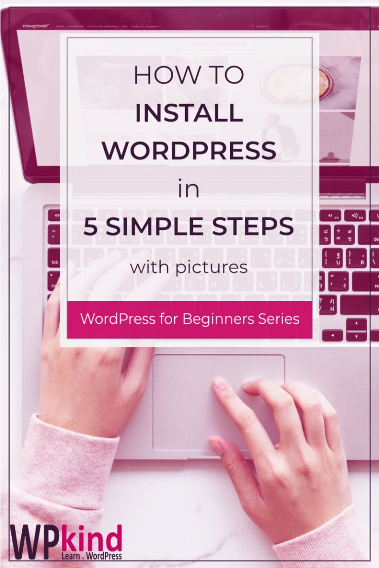 How To Install WordPress - WPkind