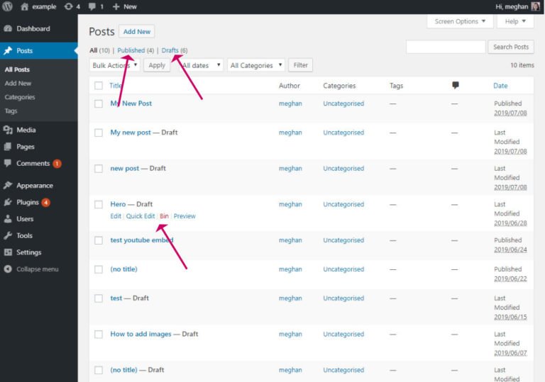 Ultimate Guide To The WordPress Admin Dashboard | Morrison Digital Media
