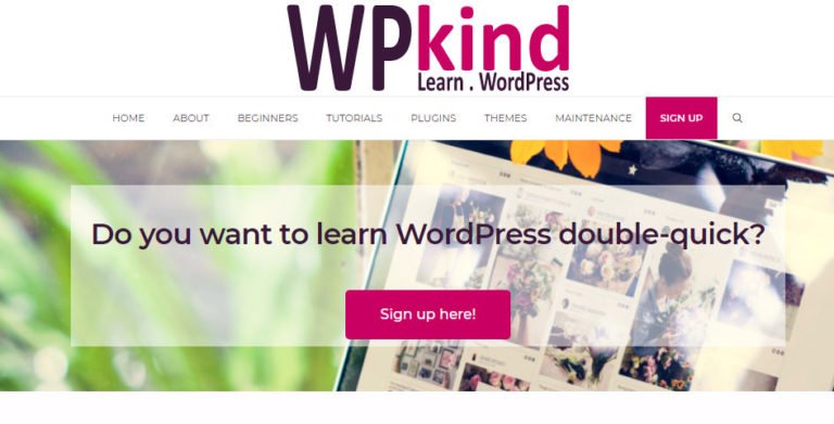 How To Create A Stunning Home Page For Your WordPress Blog - WPkind