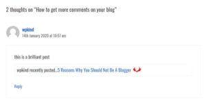 How To Use CommentLuv To Get More Comments - WPkind