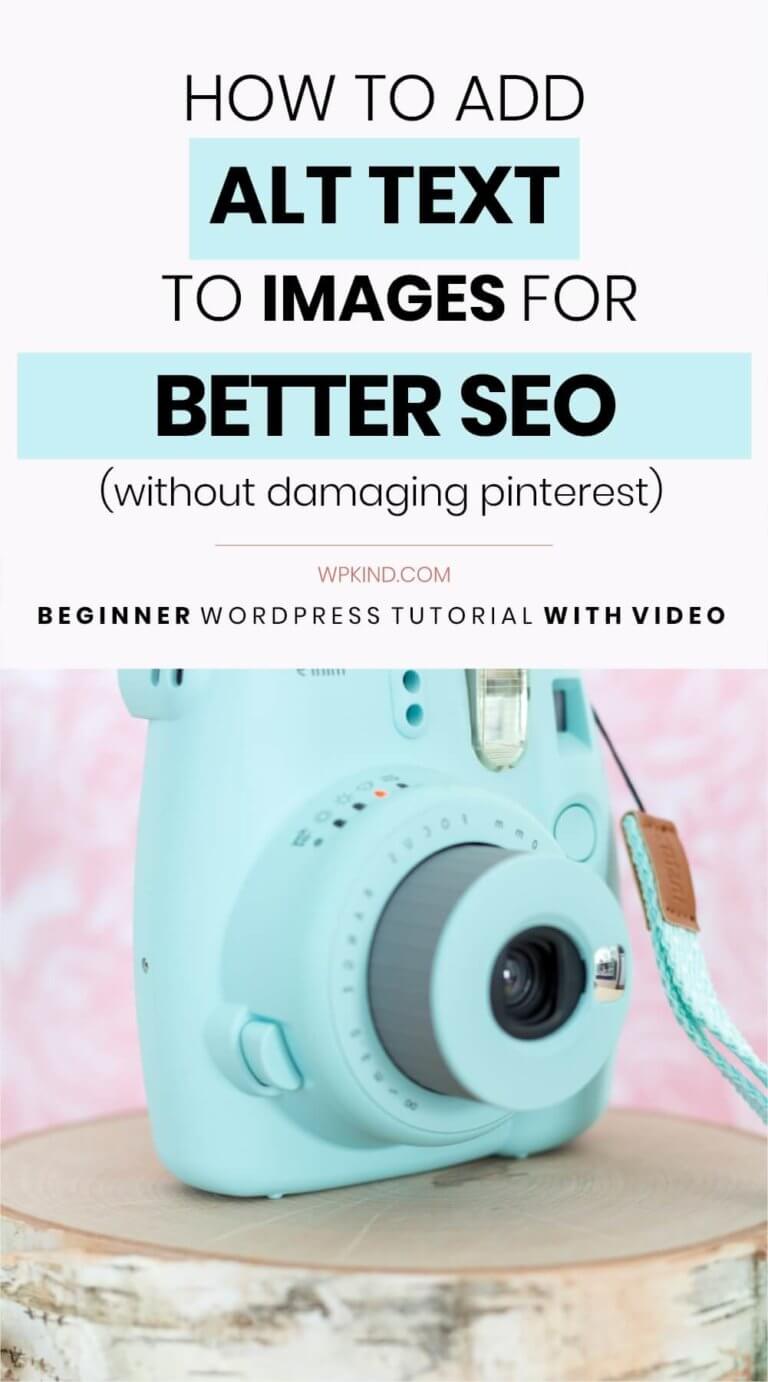 How To Add ALT Text To Images For Better SEO - WPkind